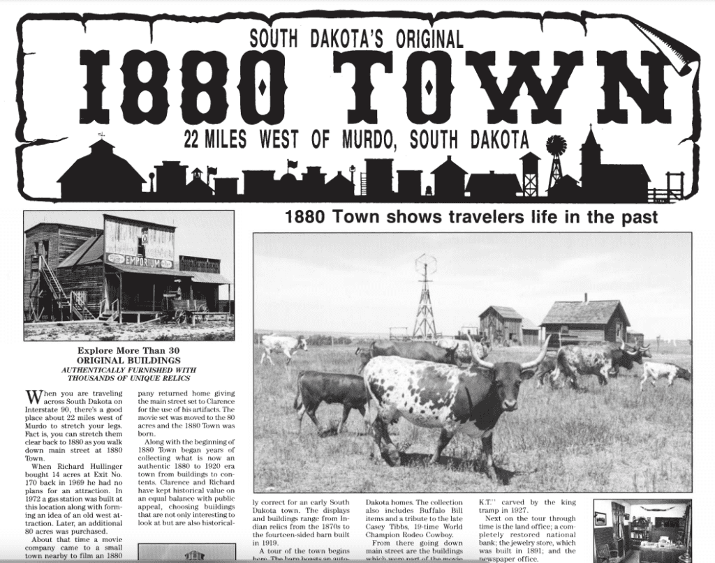 The History of South Dakota's Original 1880 Town | Midland, SD
