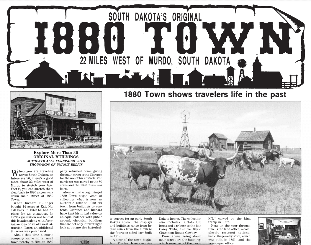 The History of South Dakota's Original 1880 Town | Midland, SD