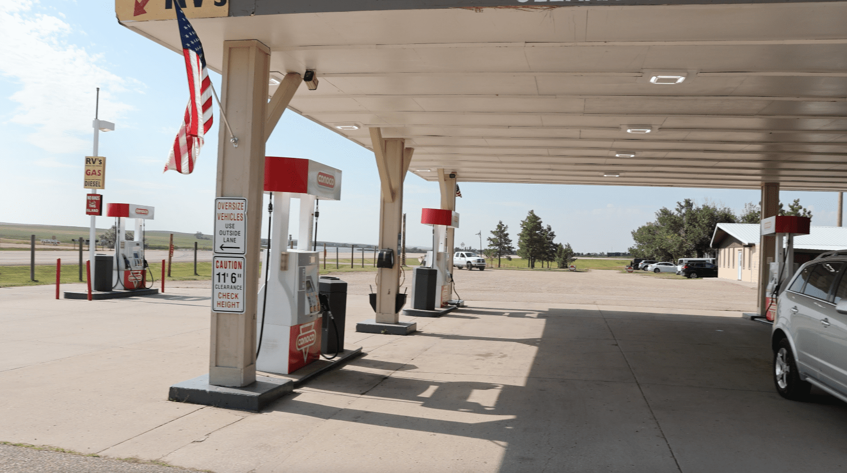 Conoco Gas Station & General Store at South Dakota's Original 1880 Town