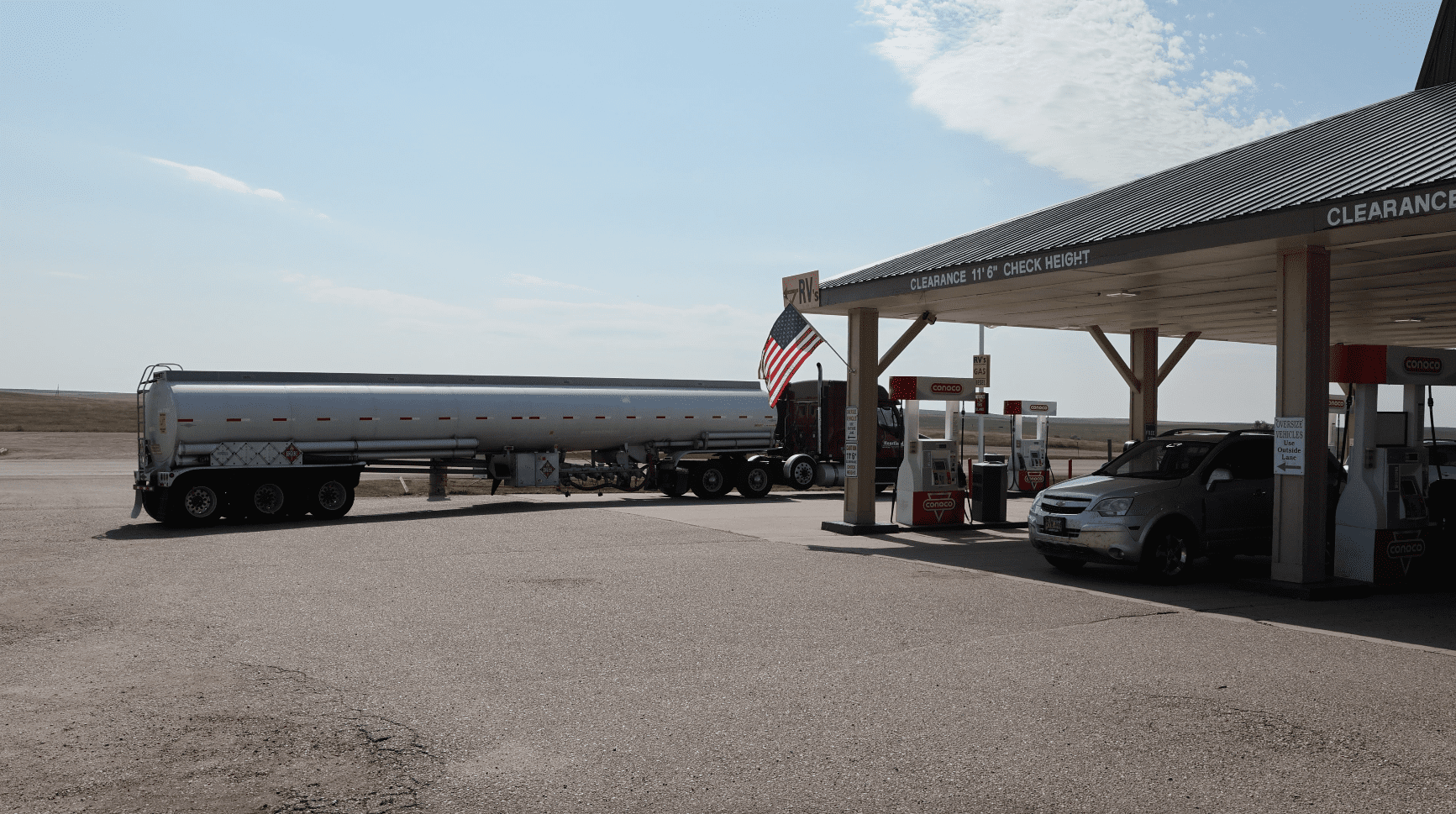 Conoco Gas Station & General Store at South Dakota's Original 1880 Town